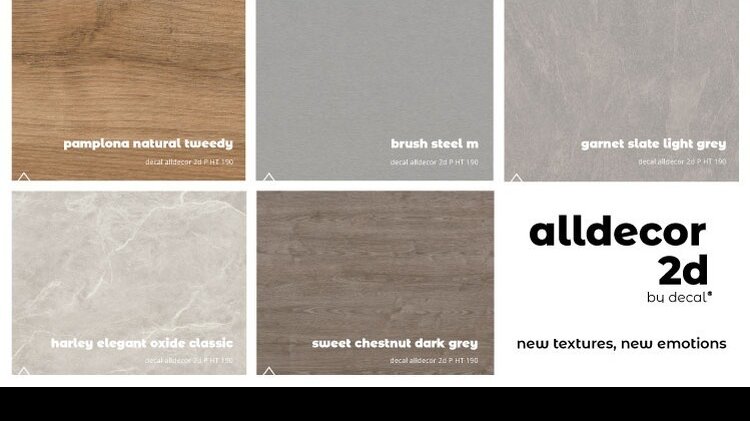 New emotions with the new alldecor 2d textures