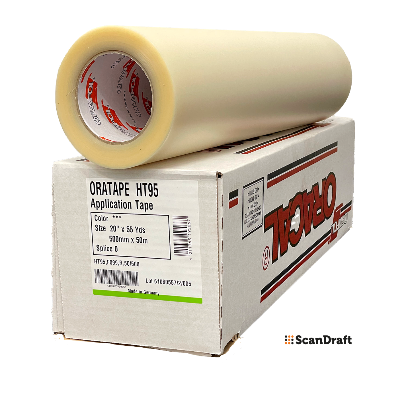 ORATAPE® HT95 | Transparent application tape | Scandraft
